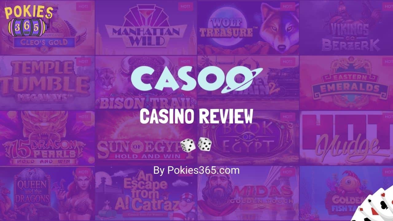 Casoo Review 2024 🥇 €2,000 + 200 Free Spins Welcome Pack
